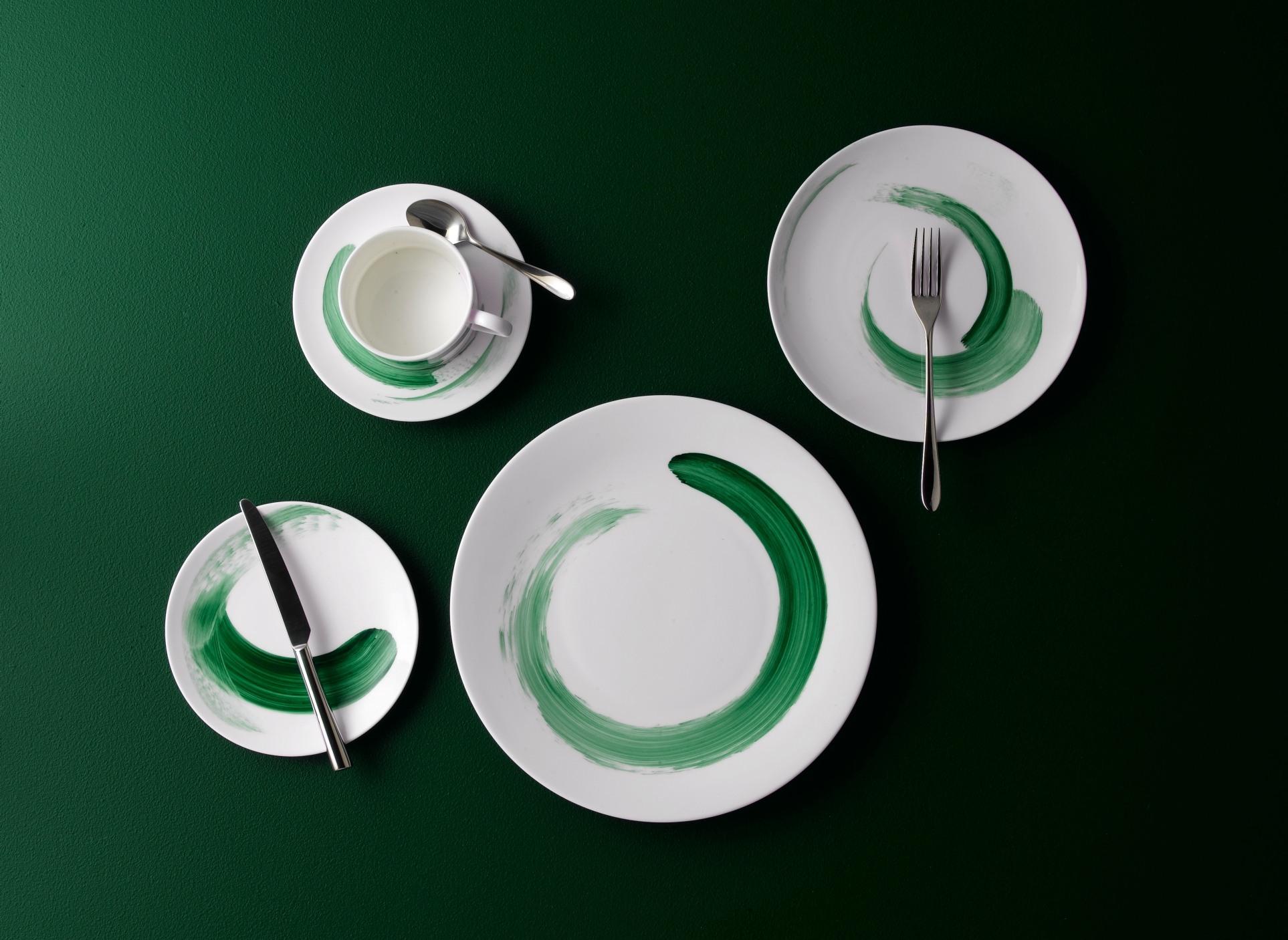Brushstroke Green – MAISON3AMIS